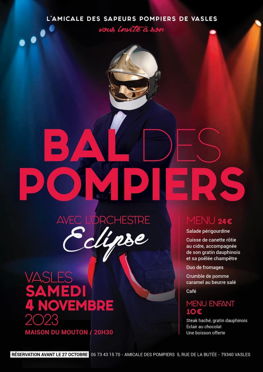 Bal des pompiers de Vasles | VASLES | Animation et fête locale