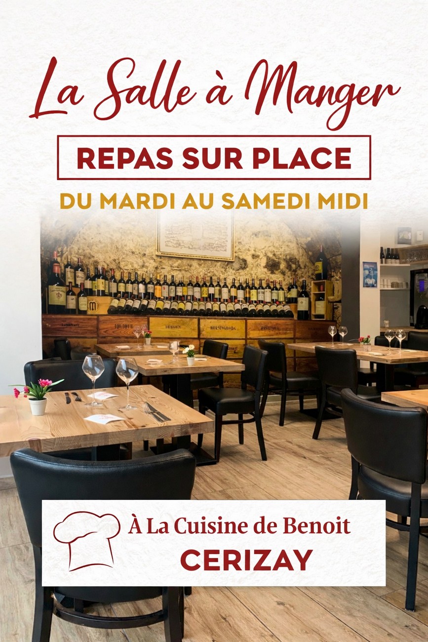 Restaurant-traîteur La Cuisine de Benoît-La Salle à manger - Deux ...